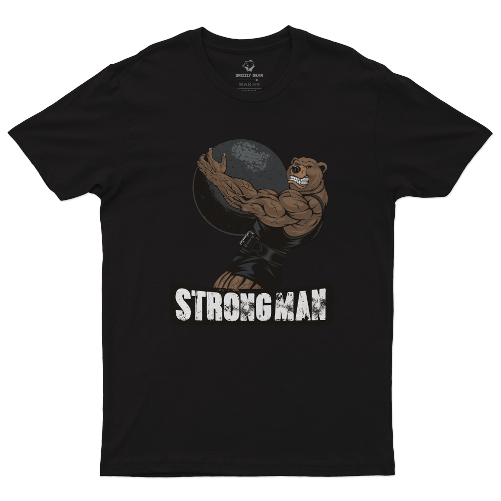 Pánské tričko Strongman - Grizzly Gear